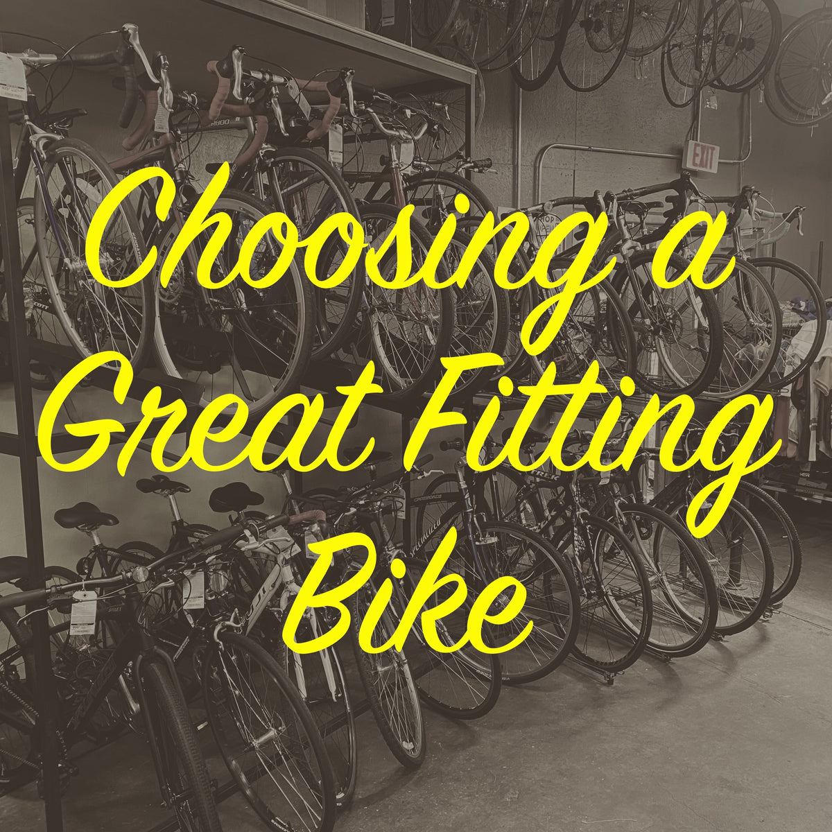 How to choose a great fitting bike – Bikes Not Bombs