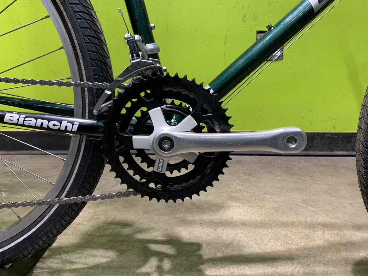 48cm/ 19" Bianchi Timber Wolf MTB Green – Bikes Not Bombs