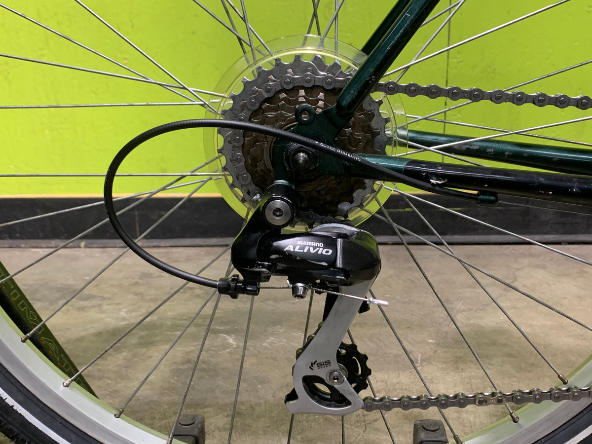 48cm/ 19" Bianchi Timber Wolf MTB Green – Bikes Not Bombs